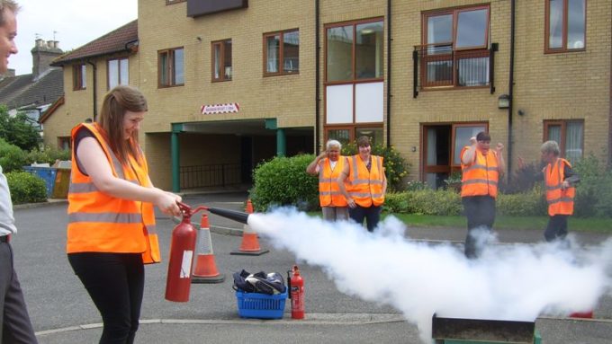 Fire Extinguisher Course – Staff Training